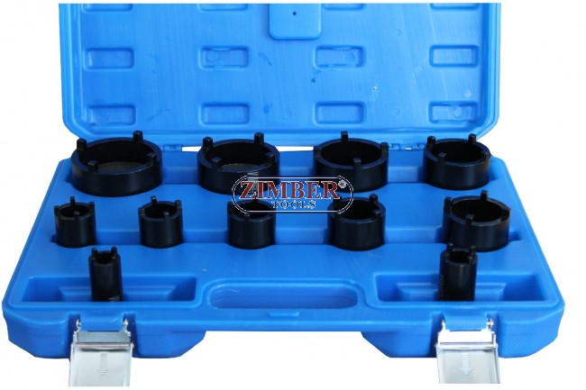 Special Socket Set for Grooved Nuts, 22-75 mm -11-piece - ZT-04B1081 ...