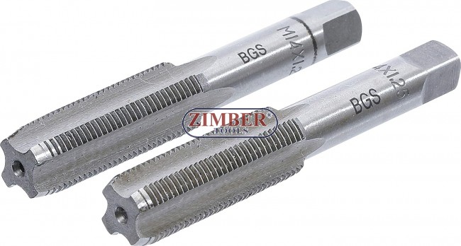 Tap Set | Starter & Plug Tap | M14 x 1.25 | 2 pcs. 1900-M14X1.25-B BGS ...