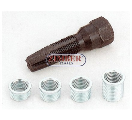 Spark Plug Rethreader Kit 14mm, 6410 - FORCE,14mm Spark Plug Rethreader ...