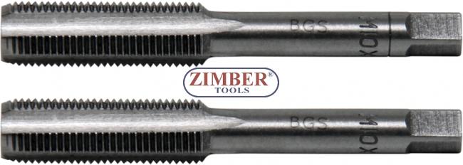Tap Set | Starter & Plug Tap | M10 x 1.0 | 2 pcs. 1900-M10X1.0-B- BGS ...