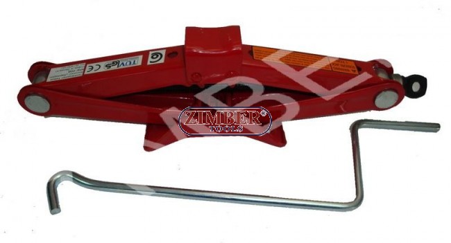 1 Tonne Scissor Wind Up Jack, hydraulic jack, car jack, floor jack ...